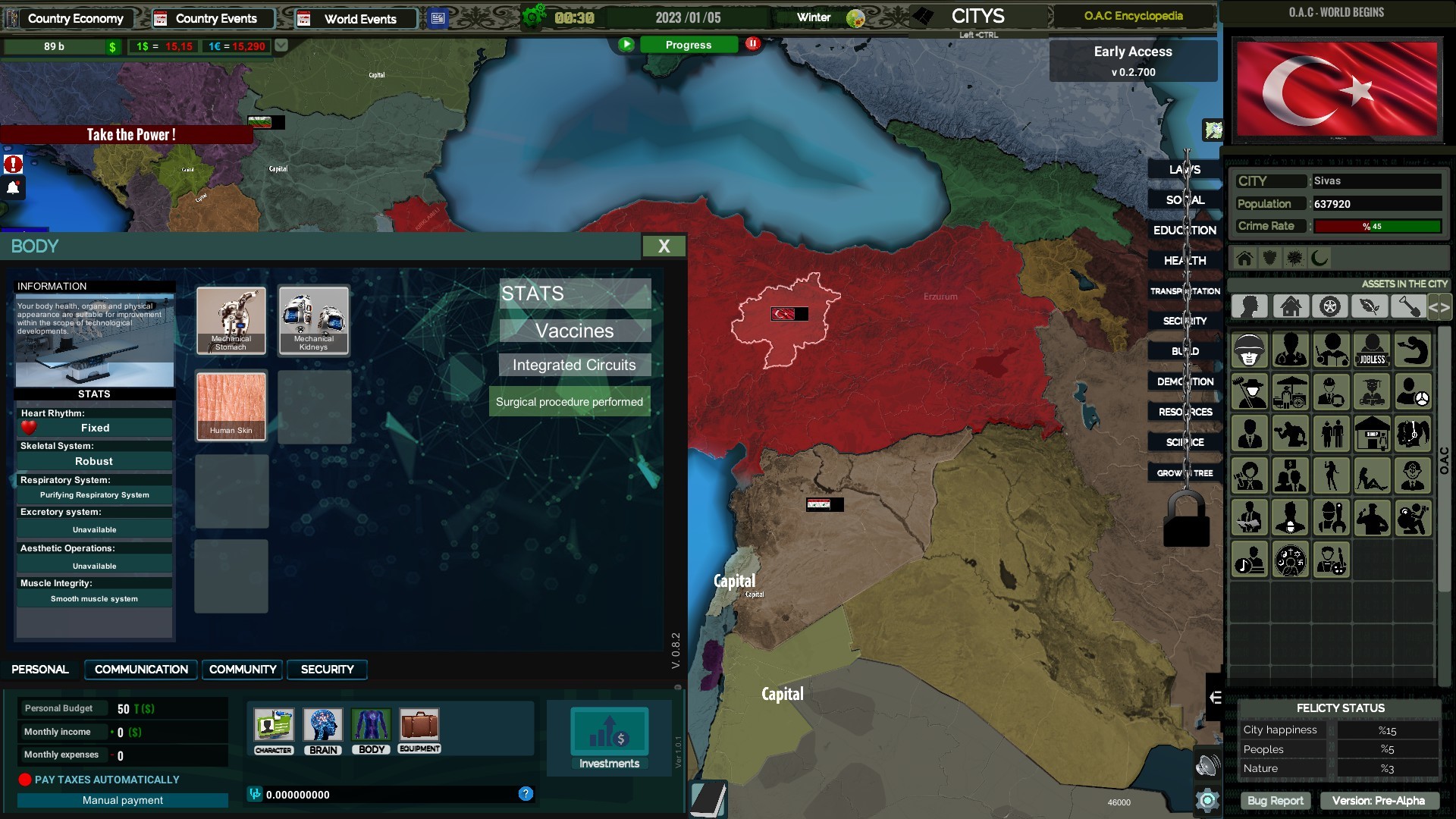 O.A.C - World Begins on Steam