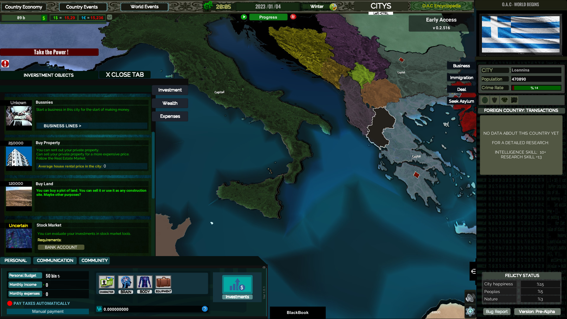 O.A.C - World Begins on Steam