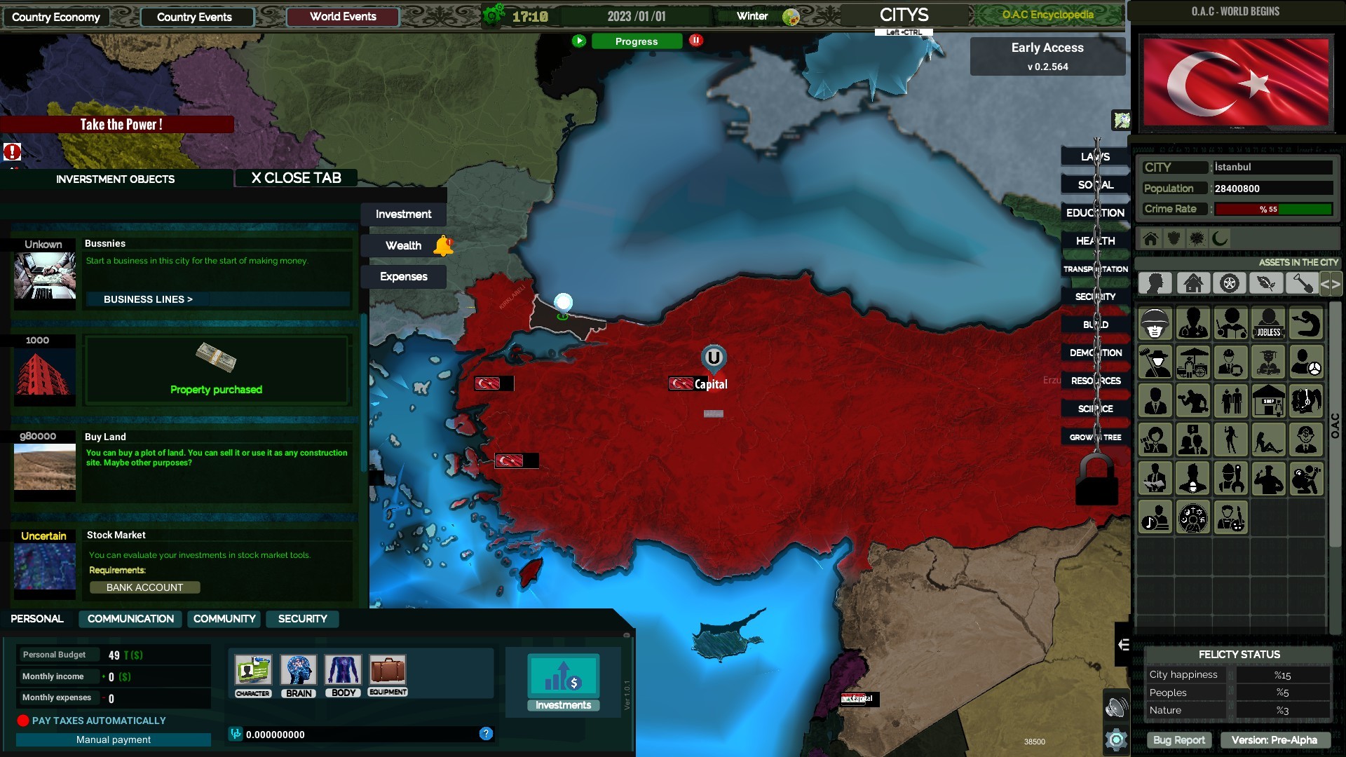 O.A.C - World Begins on Steam