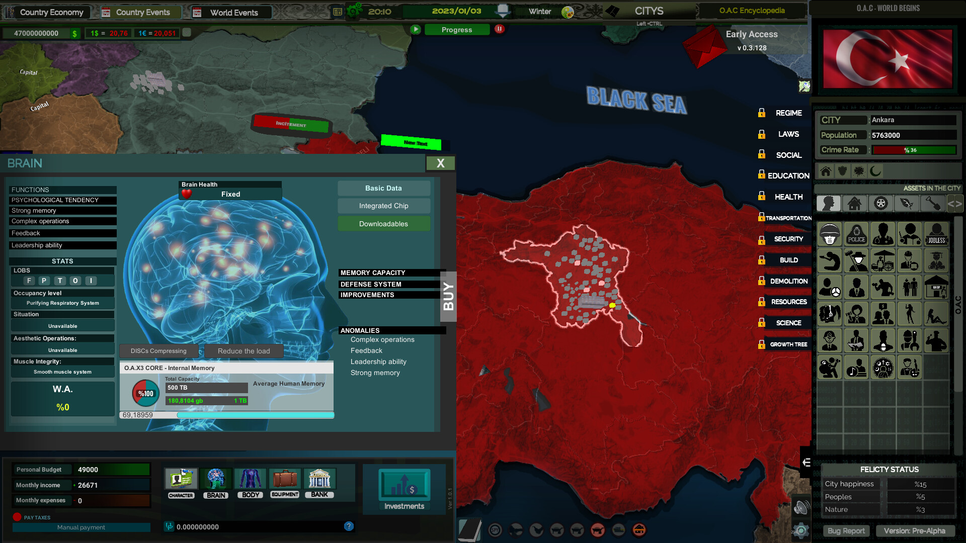 O.A.C - World Begins on Steam