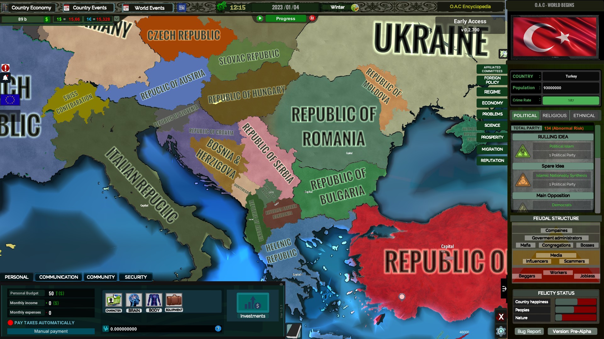 O.A.C - World Begins on Steam