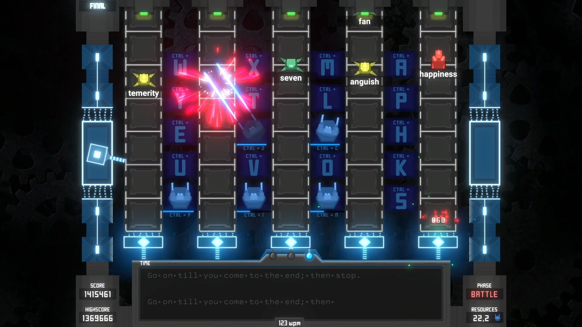 Tyfortress: Tactical Typing on Steam