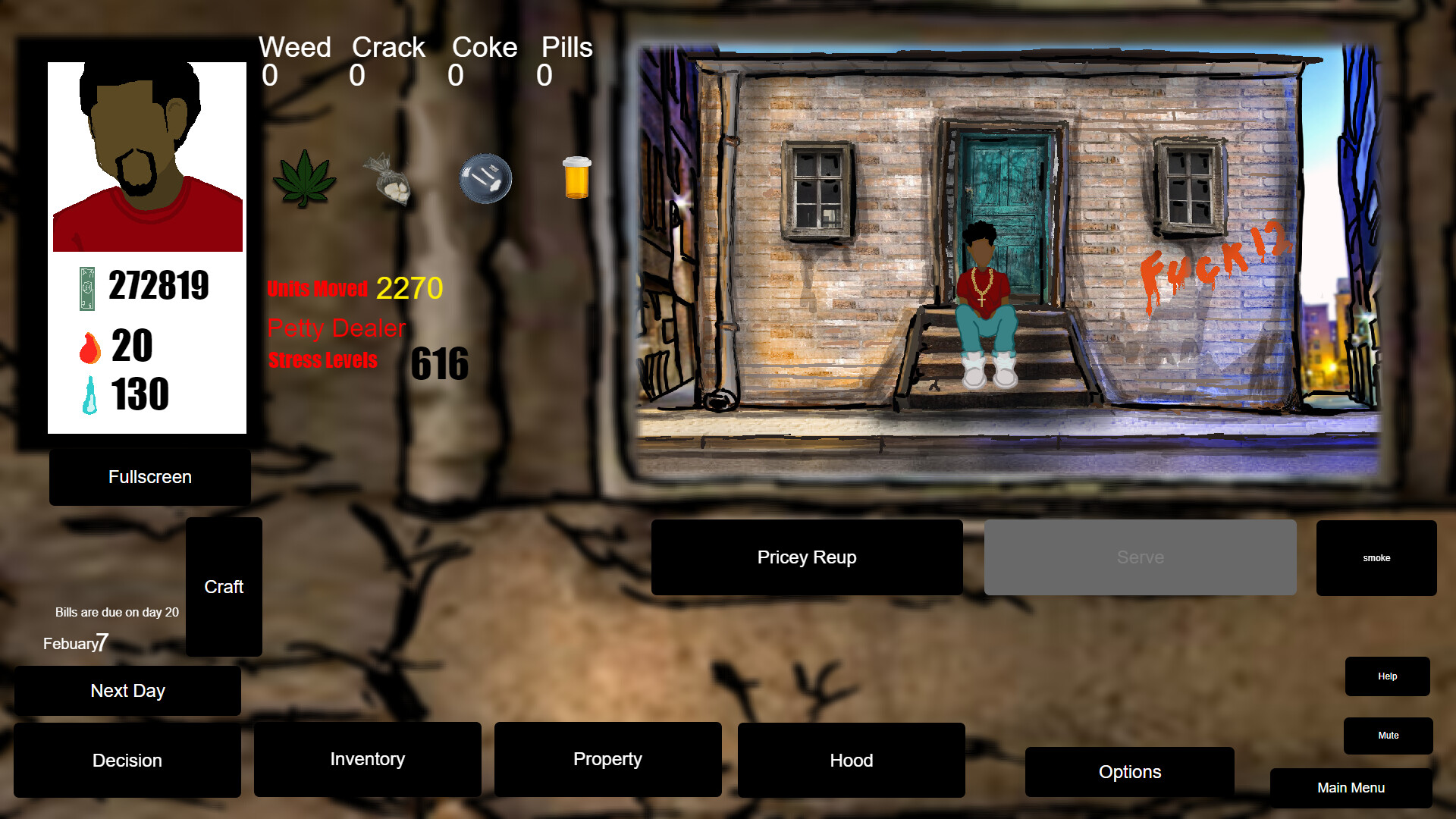 Trapper: Drug Dealing RPG di Steam