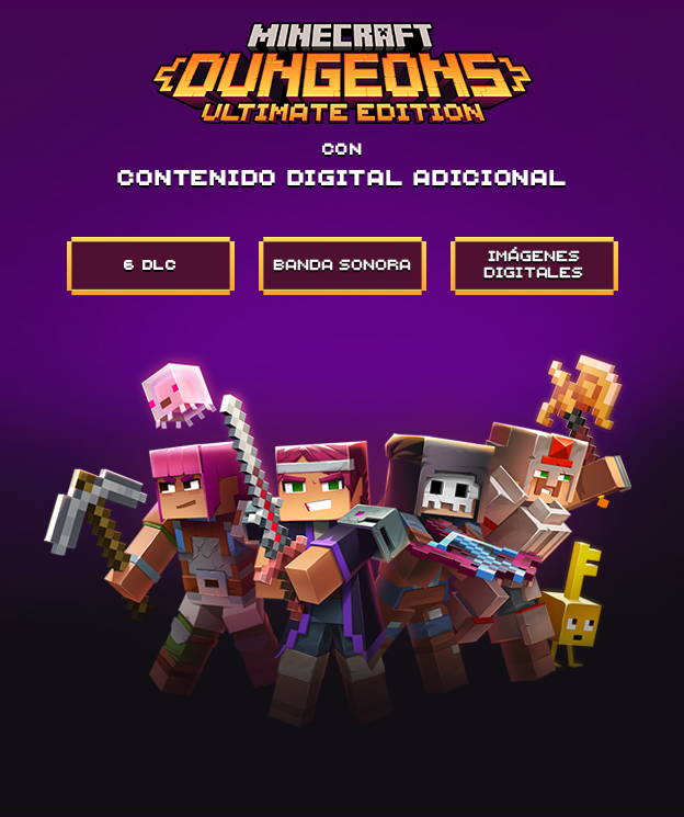 Minecraft Dungeons en Steam