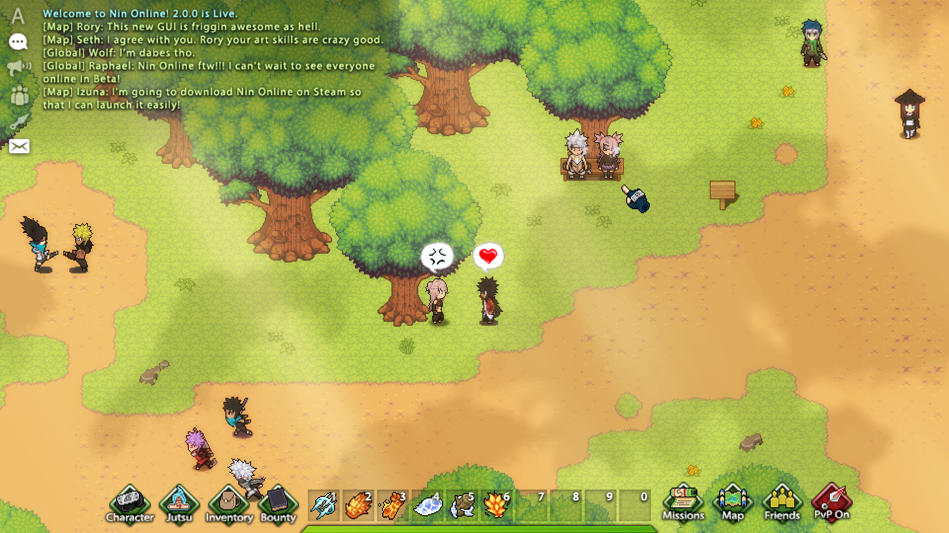 Nin Online (App 1674010) · History · SteamDB