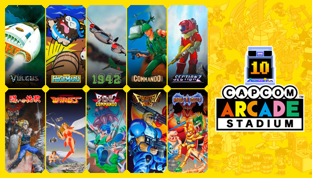 Capcom Arcade Stadium Pack 1: Dawn of the Arcade (’84 – ’88) on Steam