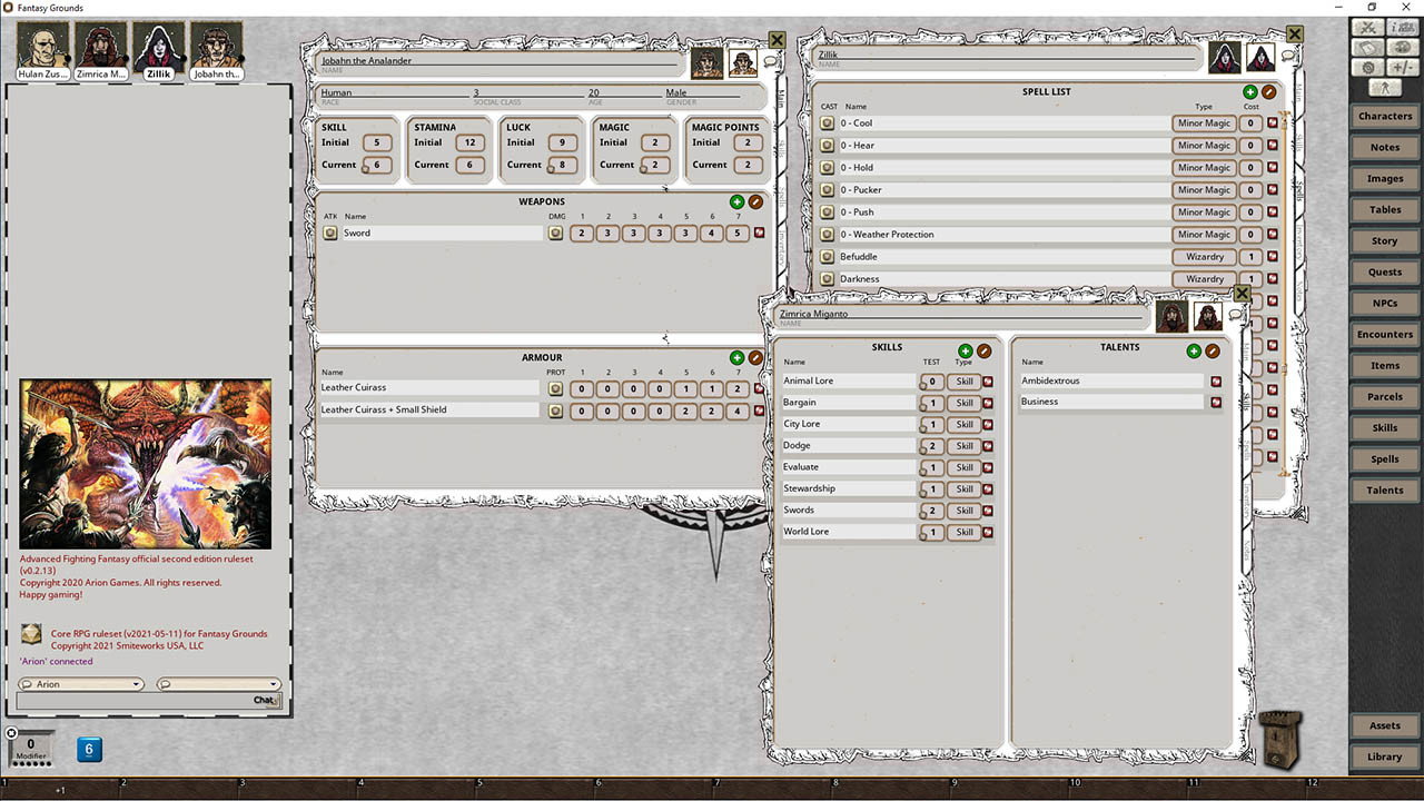 Fantasy Grounds - Advanced Fighting Fantasy 2E Ruleset on Steam