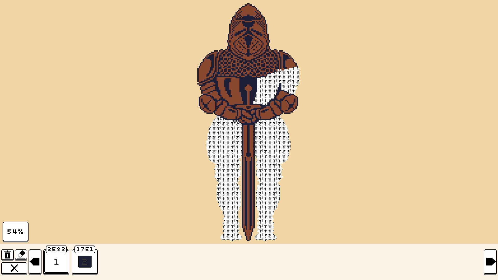 Coloring Pixels - 1-Bit Pack on Steam