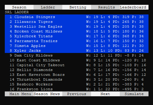 SYDE Rugby League Simulator on Steam