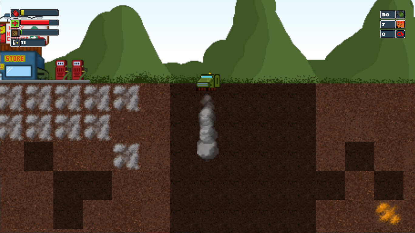 mine shaft on Steam