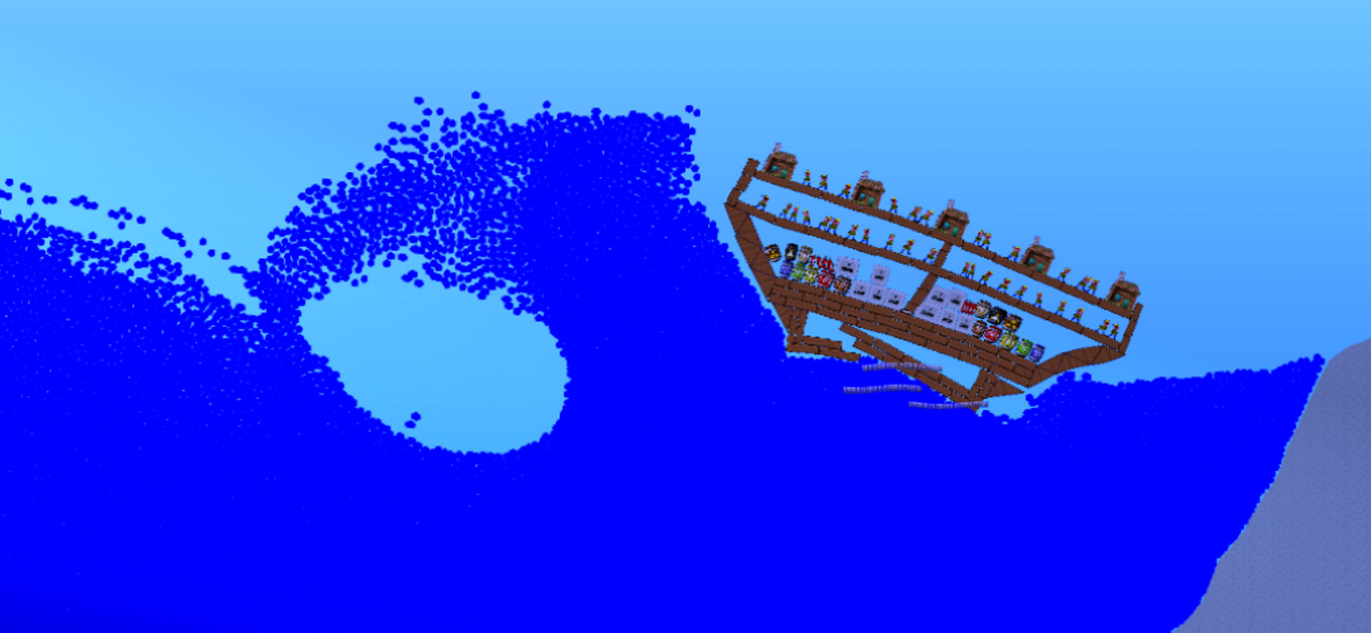 Water Physics Simulation on Steam