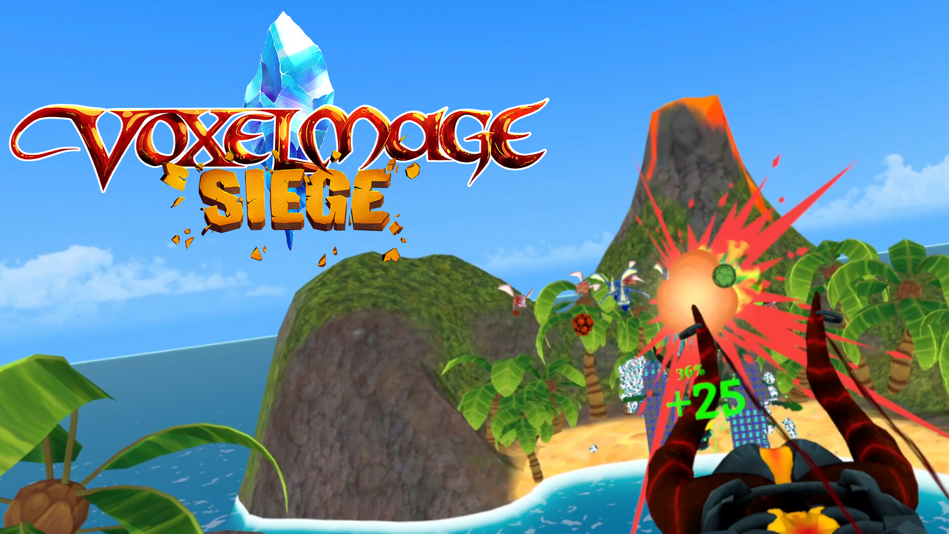 Voxel Mage: Siege on Steam