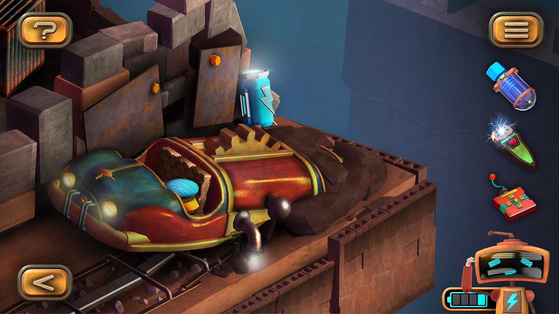 Tiny Robots Recharged on Steam