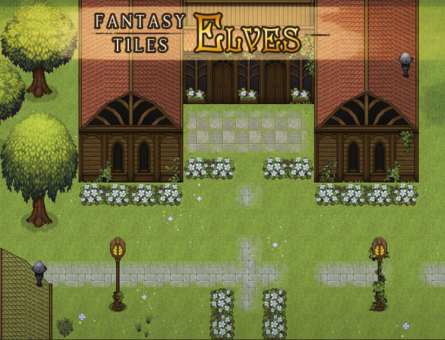 RPG Maker MZ - Fantasy Tiles - Elves on Steam