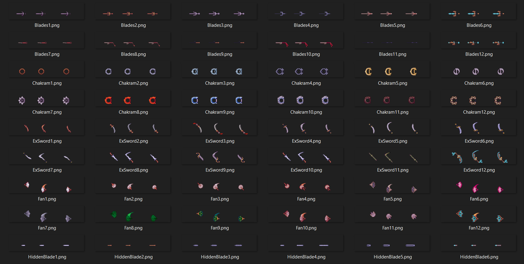 Tile Set Rpg Maker Weapons