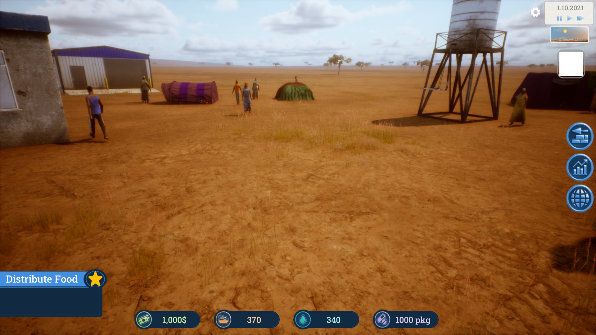 Building Hope - Refugee Camp Simulator on Steam