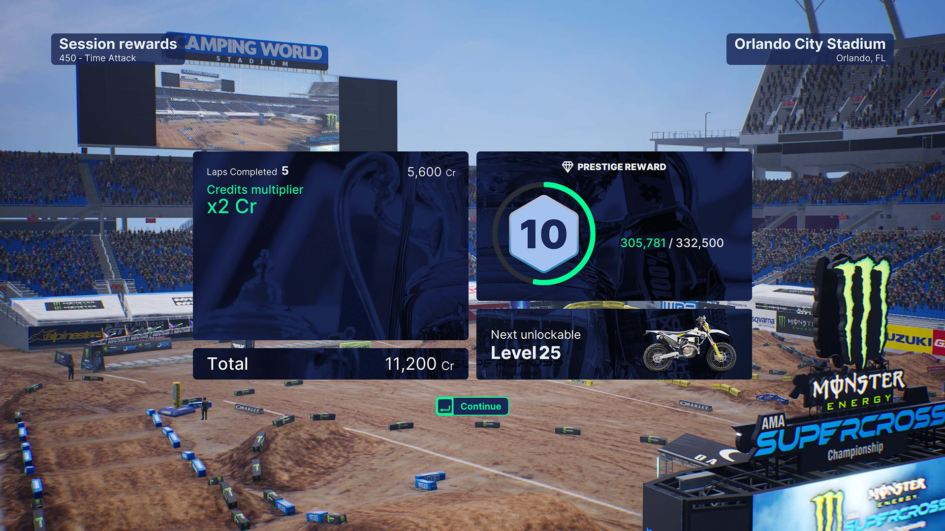 Monster Energy Supercross 5 - Credits Multiplier on Steam