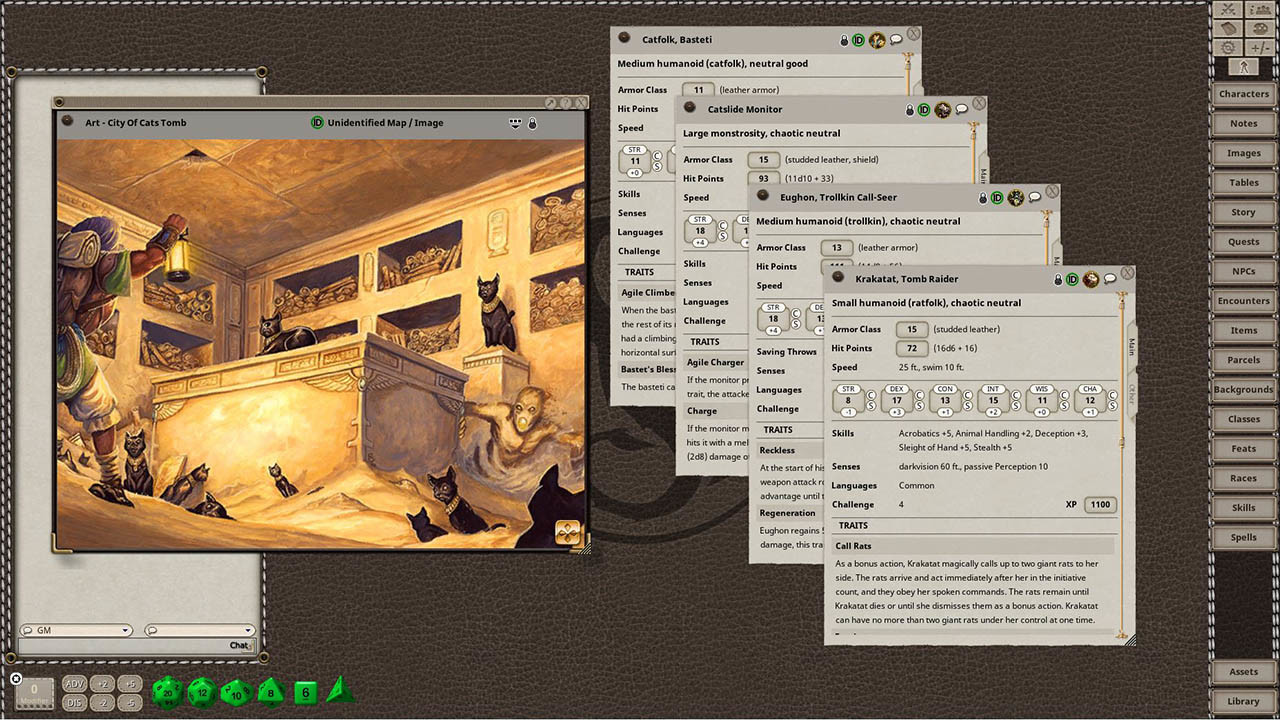 Fantasy Grounds - City of Cats for 5th Edition on Steam