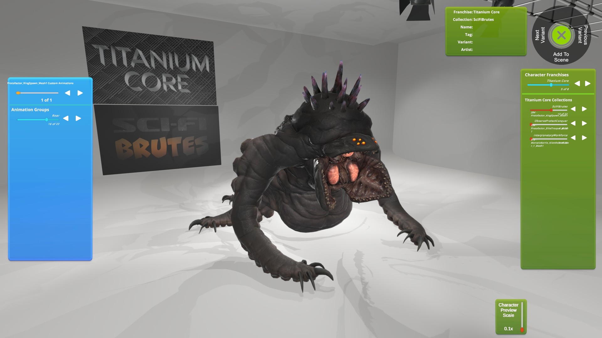 Figurine Scene Simulator: Titanium Core Franchise on Steam