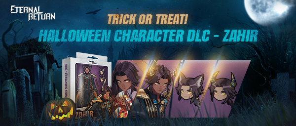 Eternal Return Halloween Character - Zahir - Keymailer