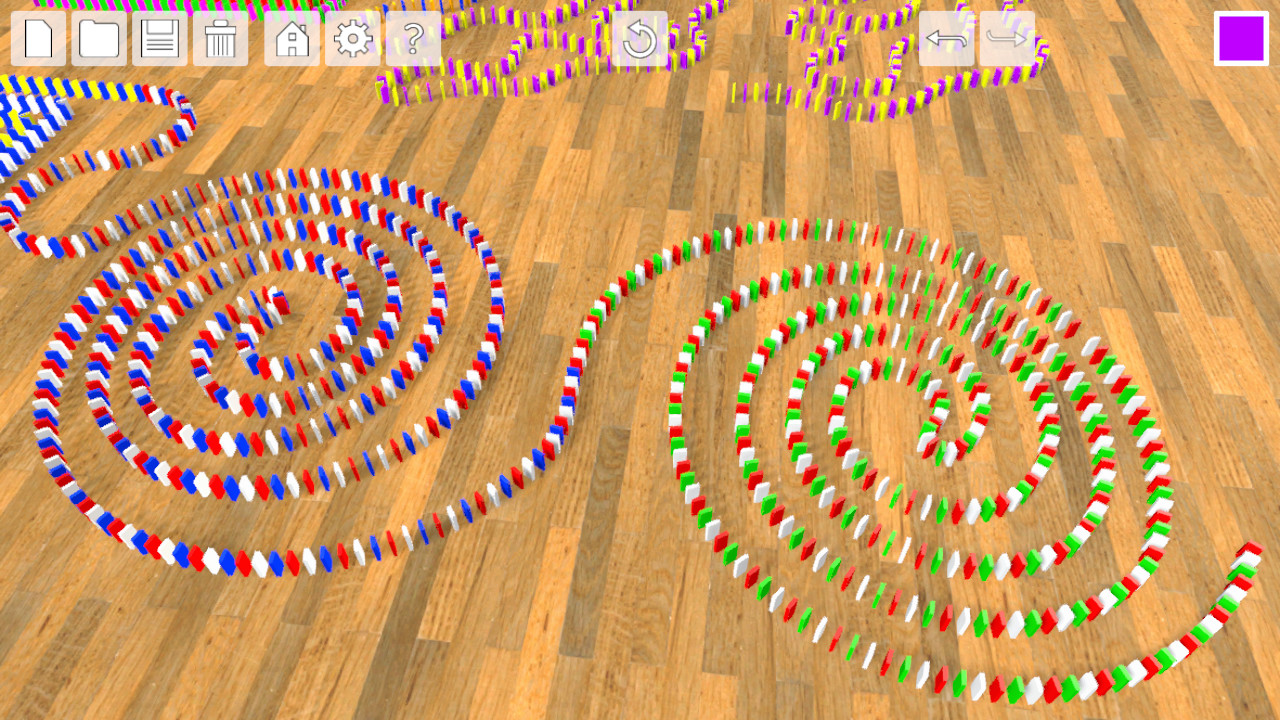 Domino Effect: Build and Topple on Steam