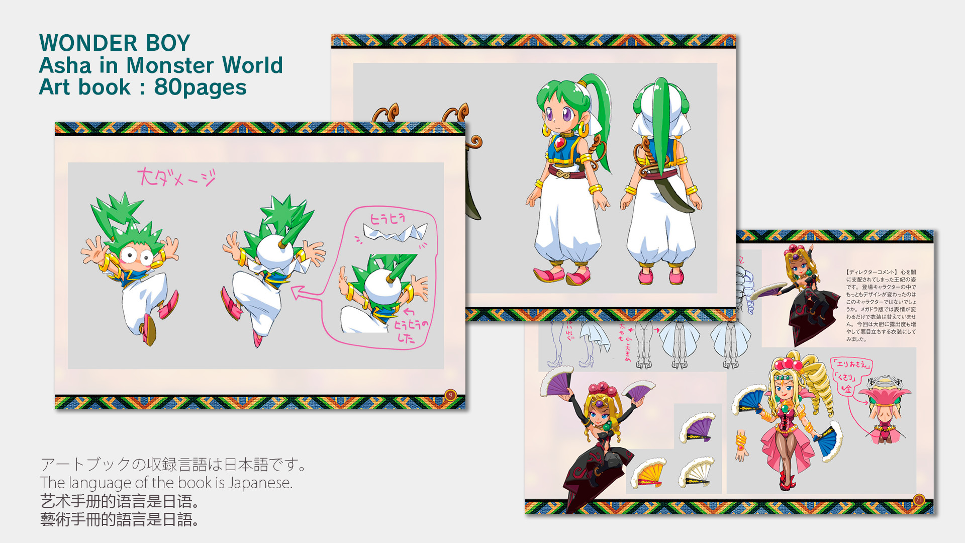 WONDER BOY Asha in Monster World -EXTRA CONTENTS- on Steam