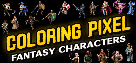 Coloring Pixel - Fantasy Characters on Steam