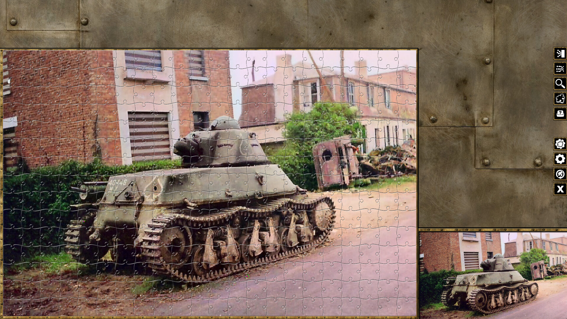 Pixel Puzzles WW2 Jigsaw - Pack: French Tanks on Steam