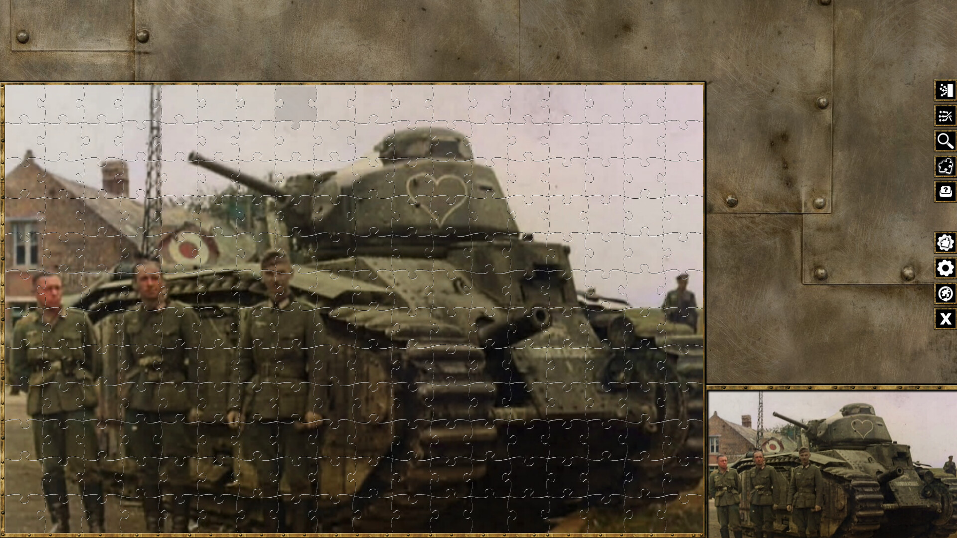Pixel Puzzles WW2 Jigsaw - Pack: French Tanks on Steam