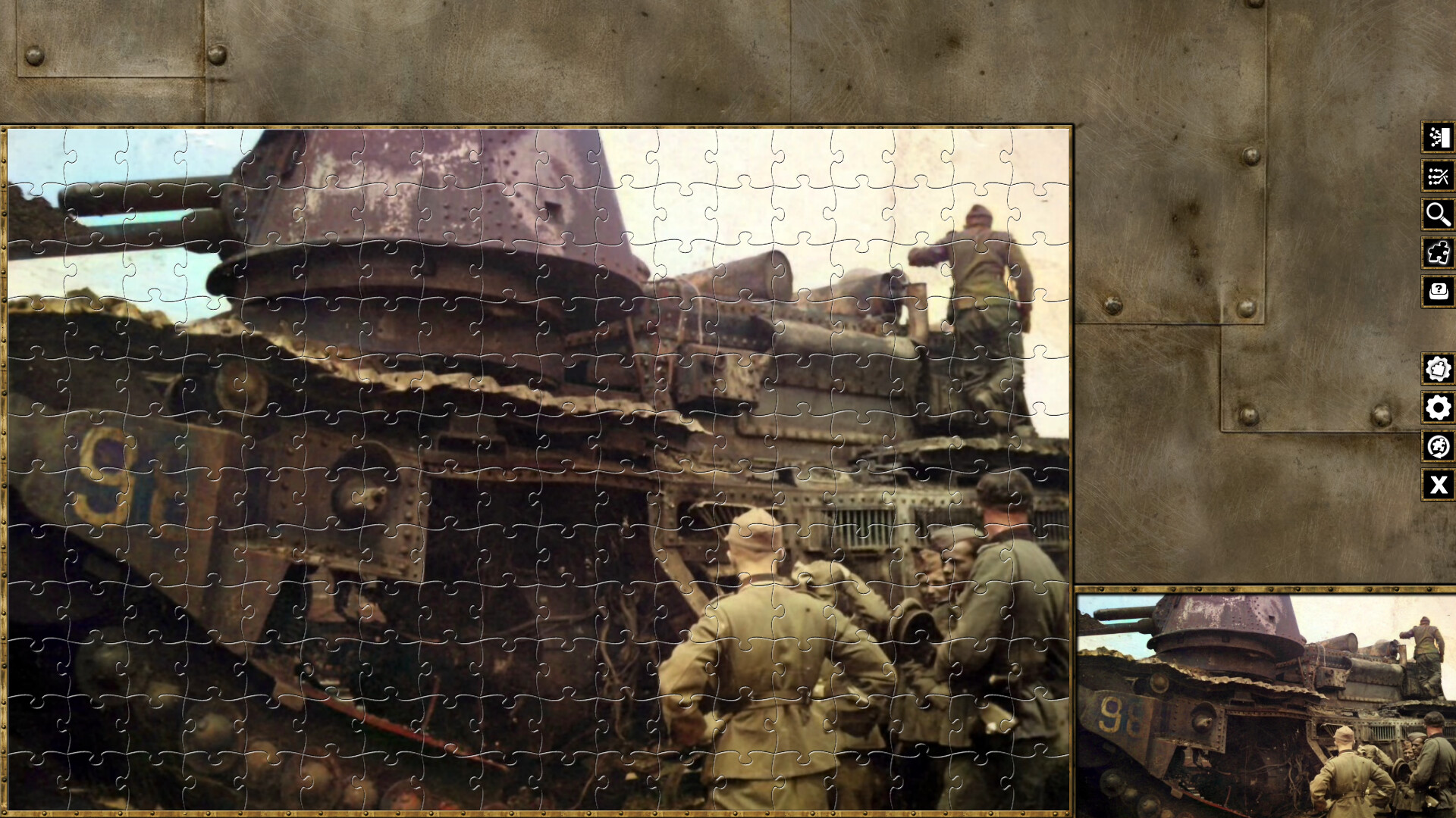 Pixel Puzzles WW2 Jigsaw - Pack: French Tanks on Steam