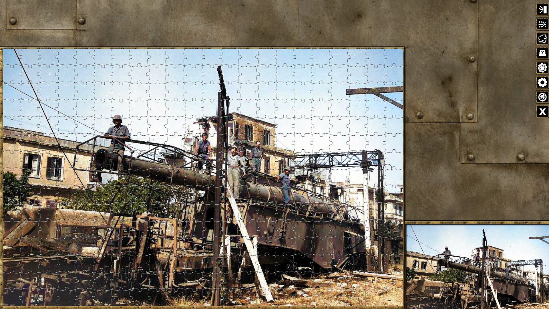 Pixel Puzzles WW2 Jigsaw - Pack: German Railway Guns on Steam