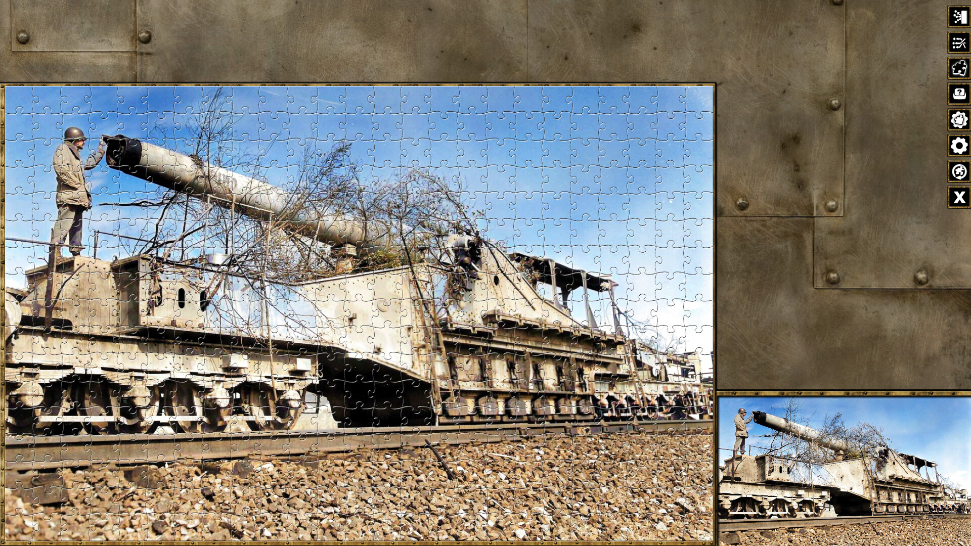 Pixel Puzzles WW2 Jigsaw - Pack: German Railway Guns on Steam
