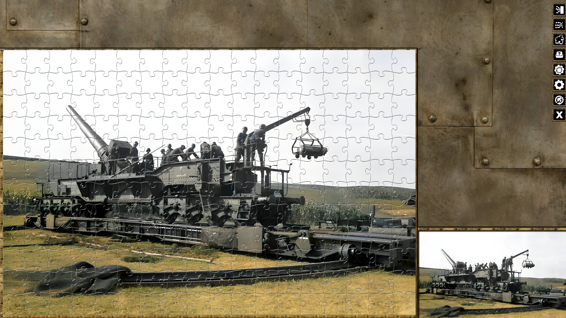 Pixel Puzzles WW2 Jigsaw - Pack: German Railway Guns on Steam