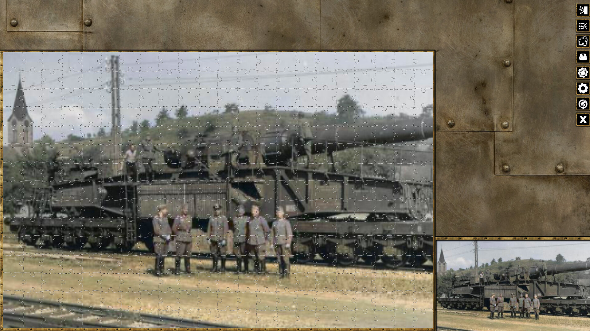 Pixel Puzzles WW2 Jigsaw - Pack: German Railway Guns on Steam