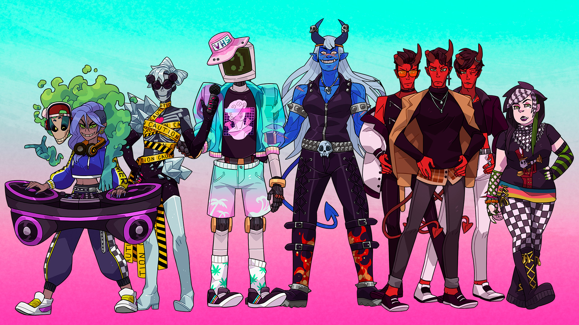 Monster Camp Outfit Pack - Music Genres on Steam