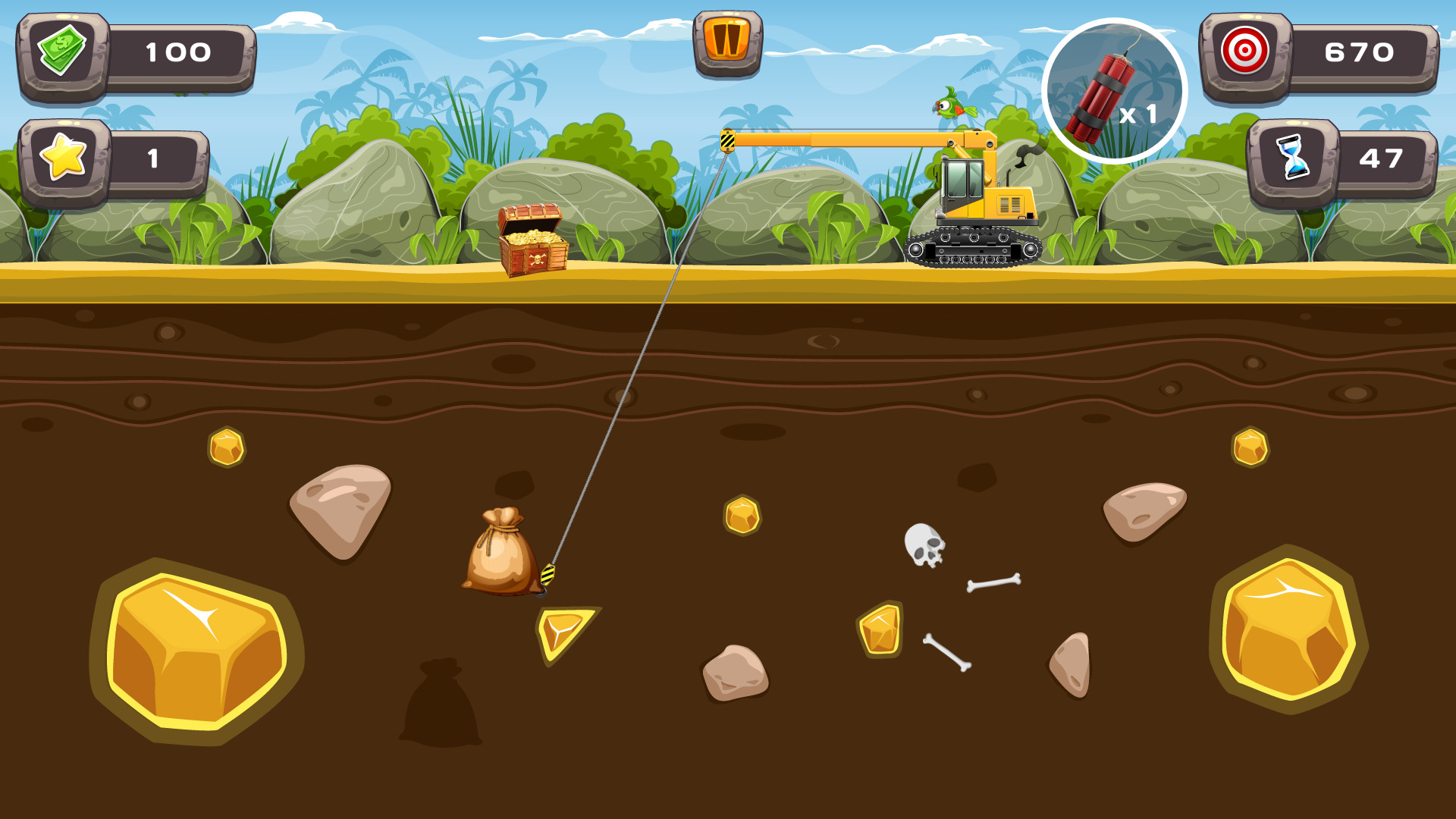 Save 75% on Gold Miner on Steam