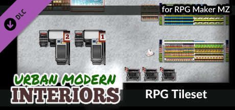 RPG Maker MZ - KR Urban Modern Tileset - Interiors on Steam