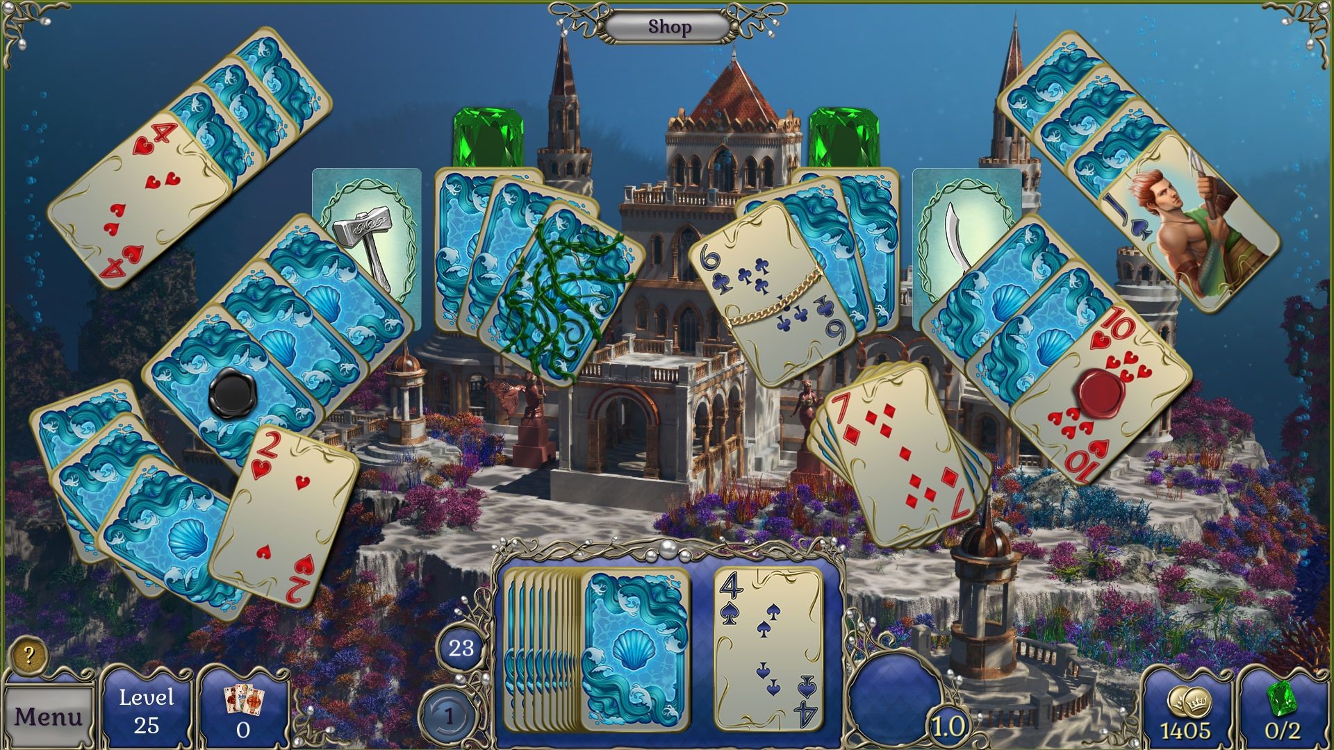 Jewel Match Atlantis Solitaire 3 - Collector's Edition Screenshots ...