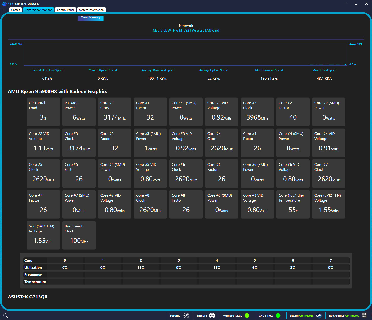 CPU Cores ADVANCED :: Maximize your FPS · CPU Cores ADVANCED ...