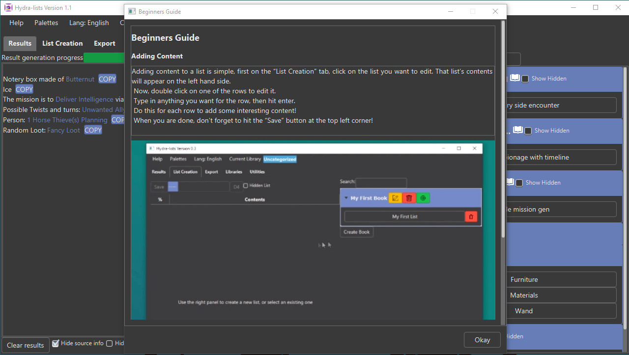 Hydra Lists on Steam