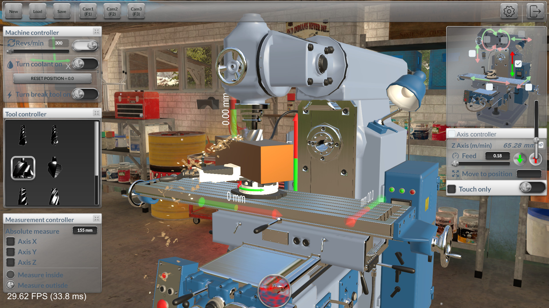 Save 50% on Milling Machine Simulator 3D on Steam