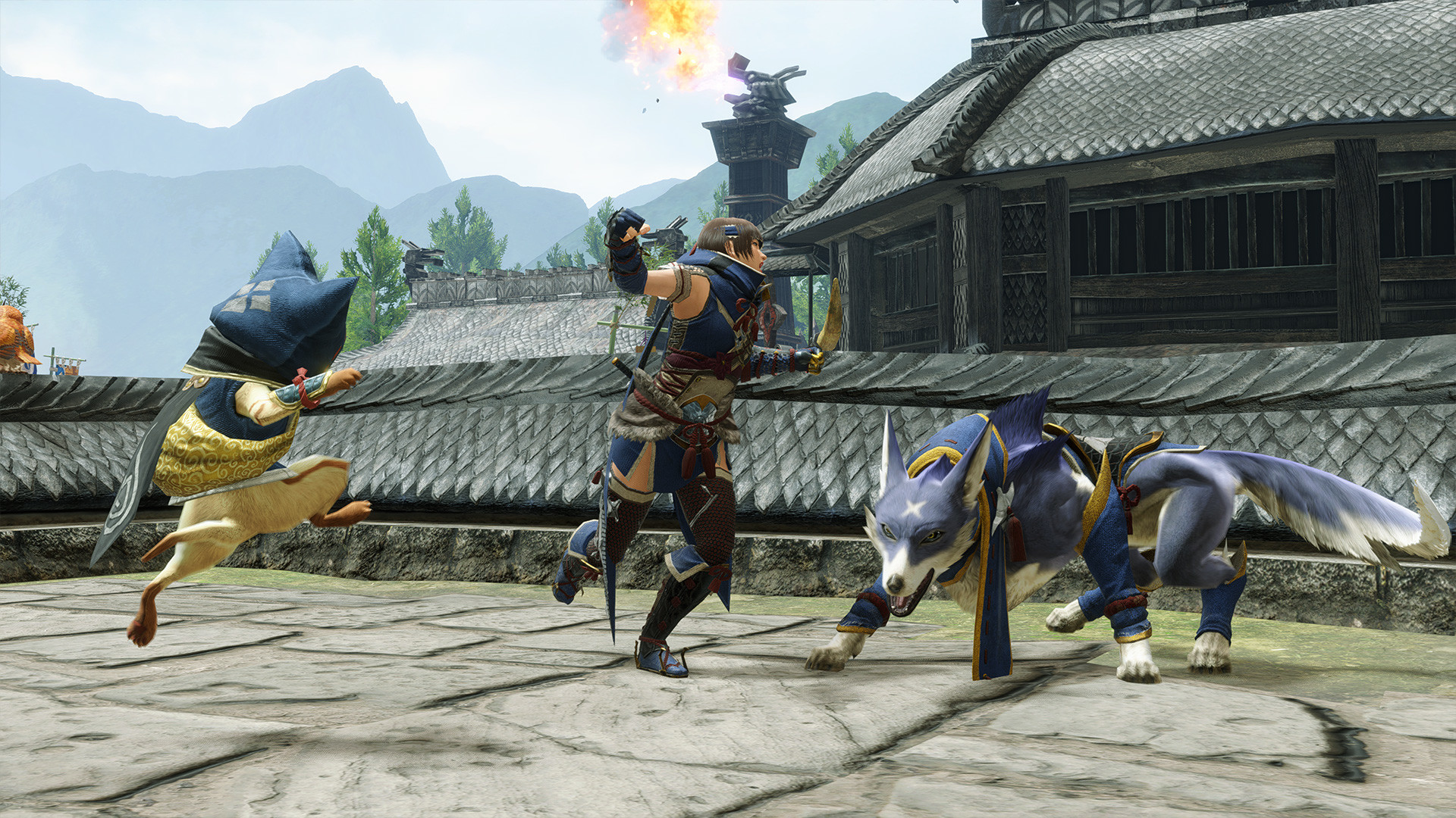 MONSTER HUNTER RISE - "Attack" pose set on Steam