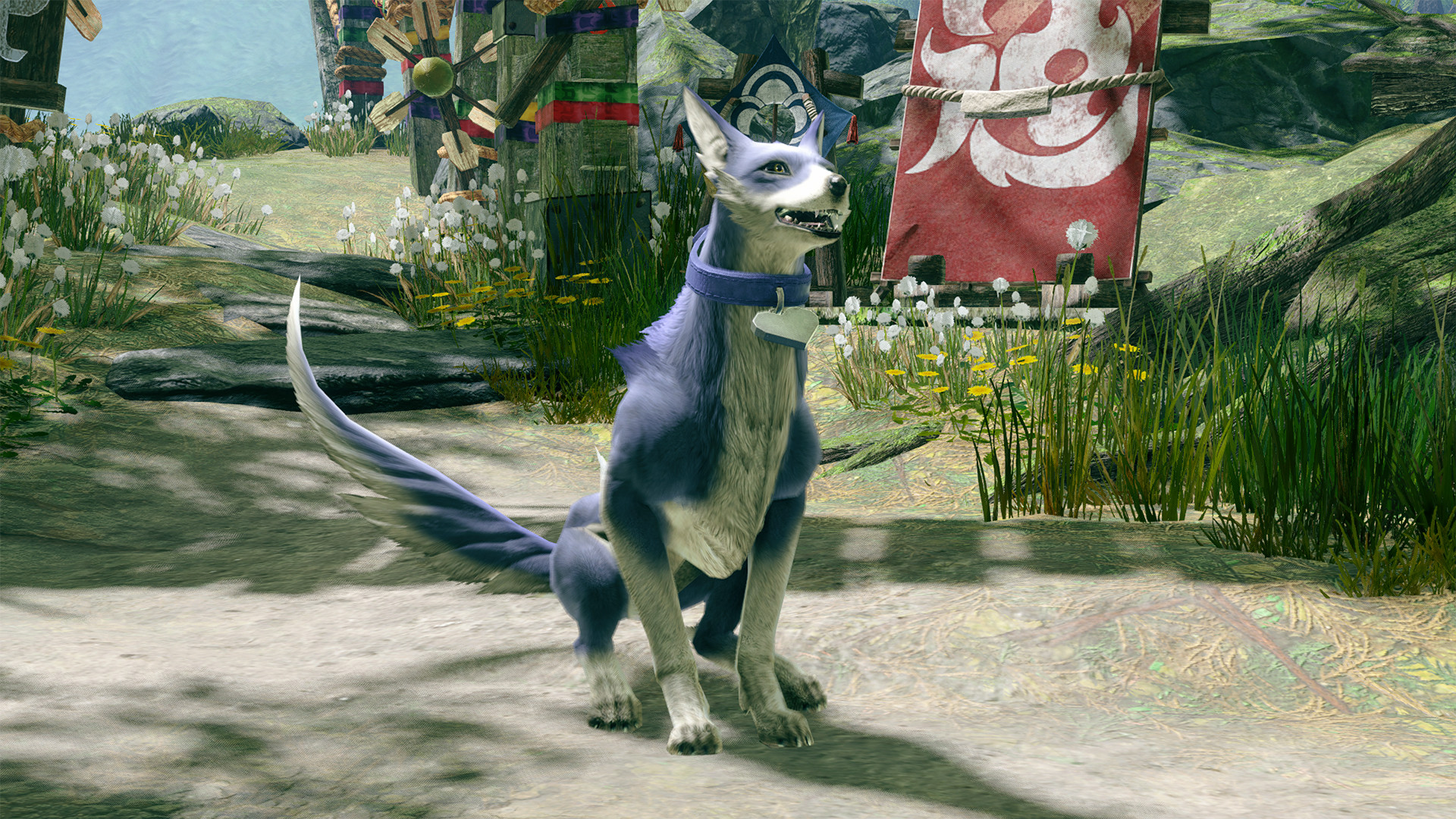 MONSTER HUNTER RISE - "Heart Collar" Palamute layered armor piece on Steam