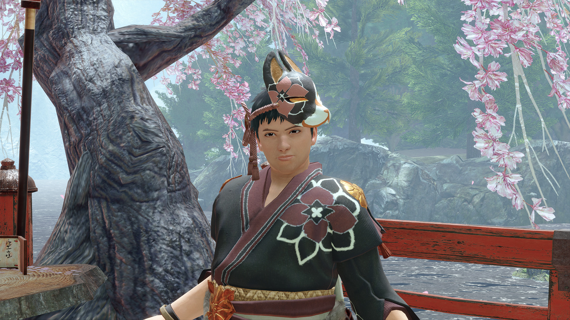 MONSTER HUNTER RISE - "Floral Mask" Hunter layered armor piece on Steam