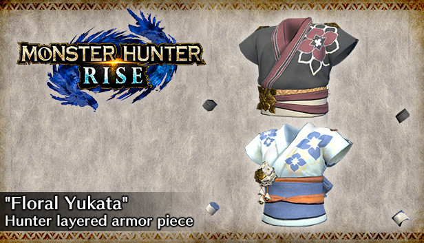 MONSTER HUNTER RISE - "Floral Yukata" Hunter layered armor piece on Steam