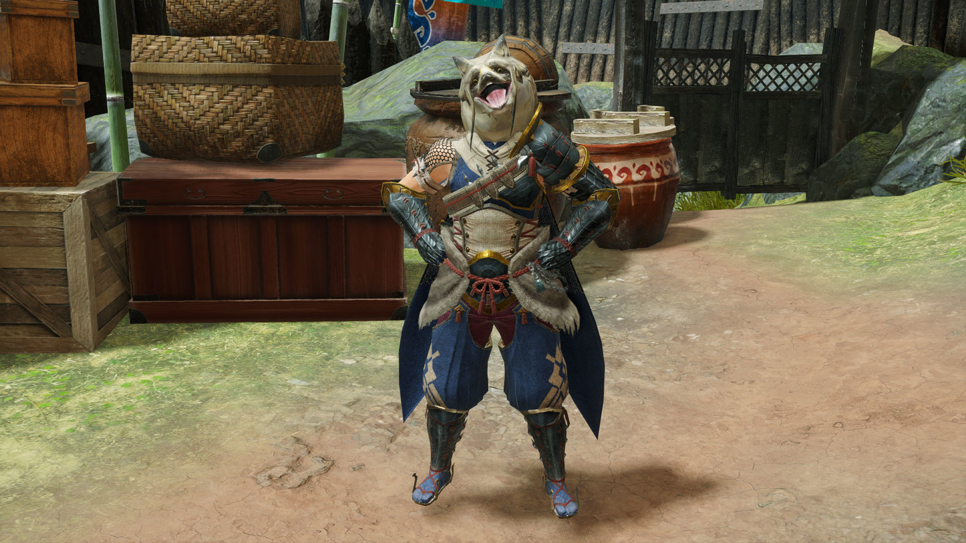 MONSTER HUNTER RISE - "Bombadgy Mask" Hunter layered armor piece on Steam