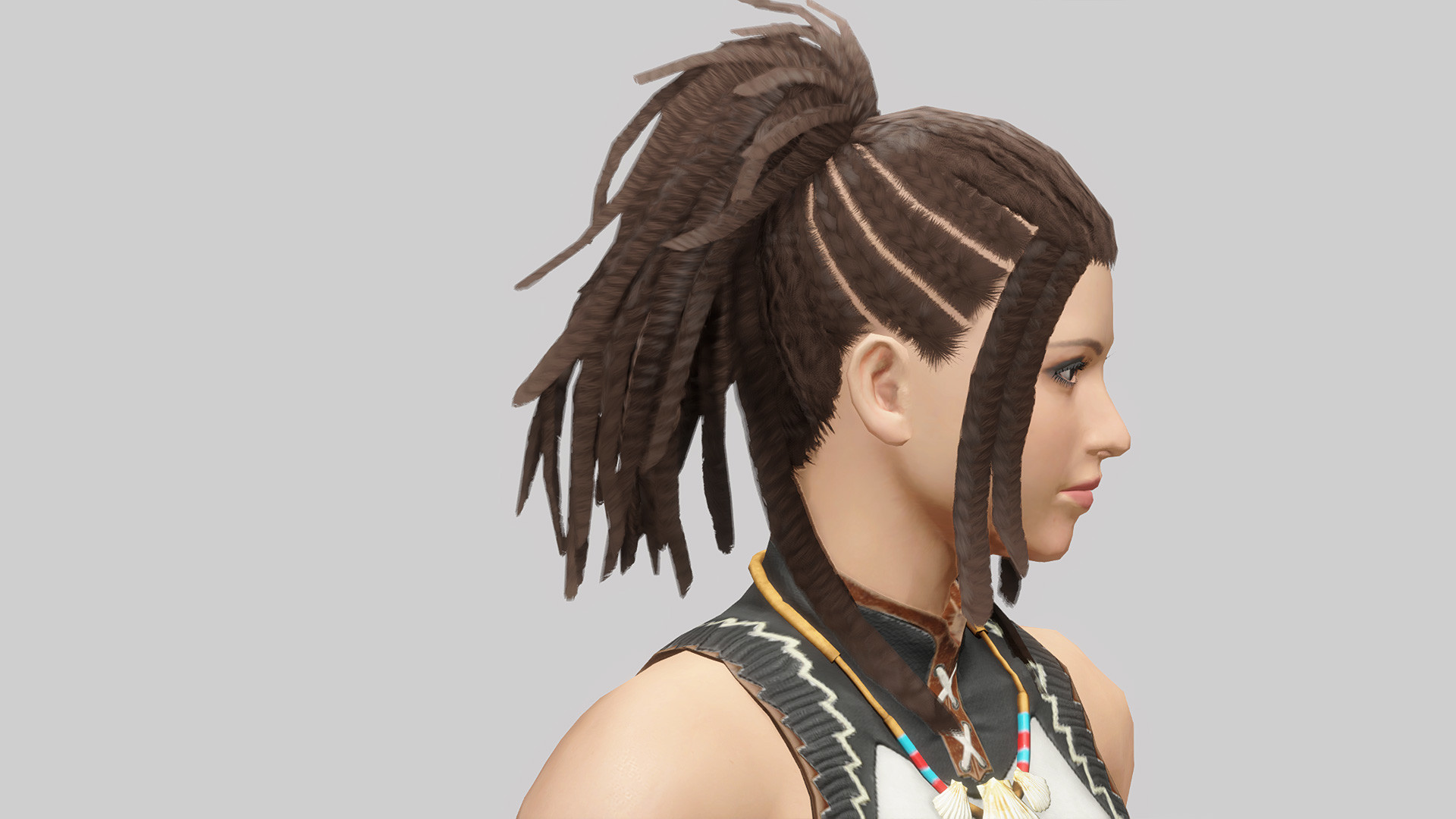 MONSTER HUNTER RISE - "Royal Dreads" hairstyle on Steam