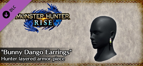 MONSTER HUNTER RISE - "Bunny Dango Earrings" Hunter layered armor piece ...