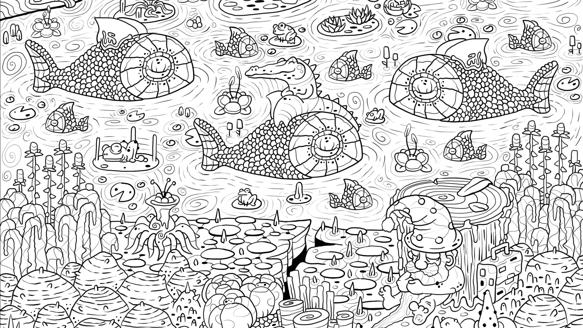 100 hidden frogs on Steam