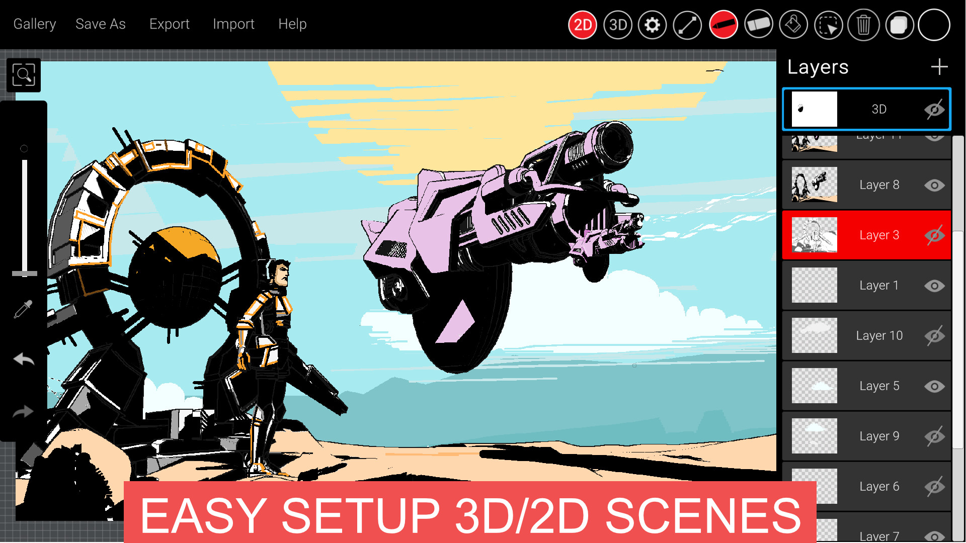 Save 50% on Easy Sketch Pose on Steam